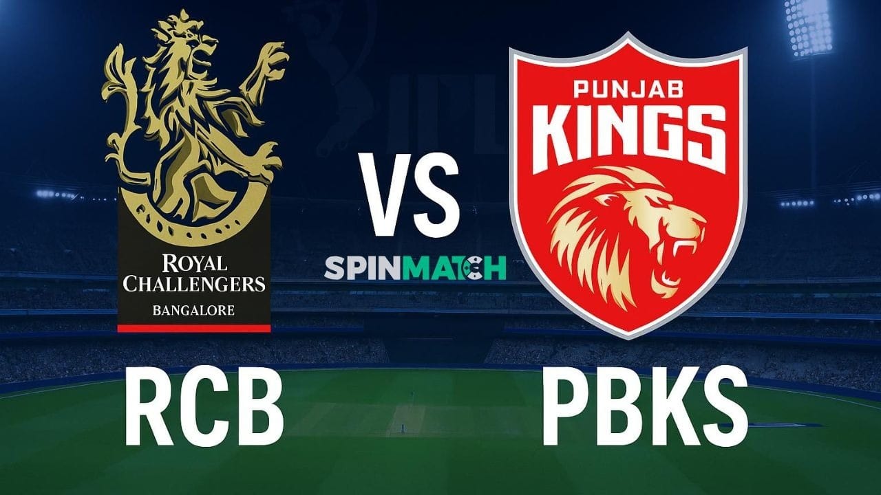 SpinMatch IPL 2025: RCB vs PBKS Match - An Explosive Showdown Looms ...