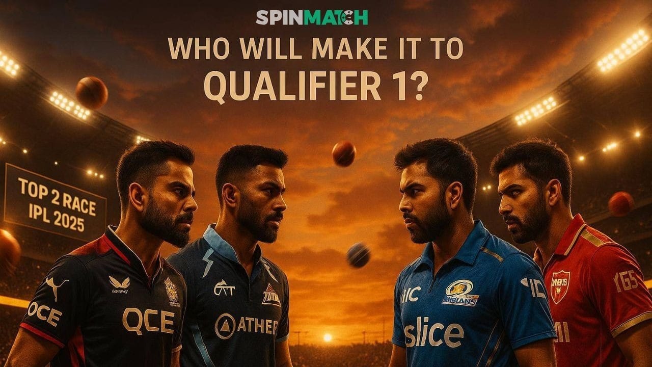IPL 2025 Top Two Race: Who Will Make It to Qualifier 1? Spinmatch Analysis